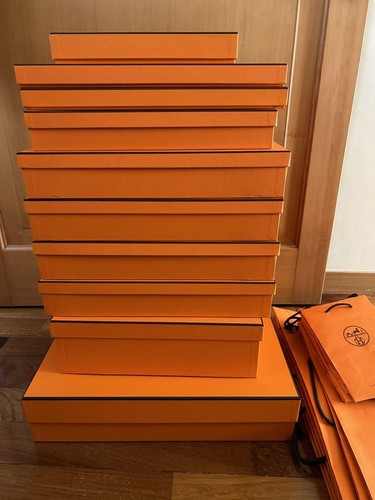 Hermes Packaging Box 10 Boxes, Bags, 16 Pieces Set | eBay