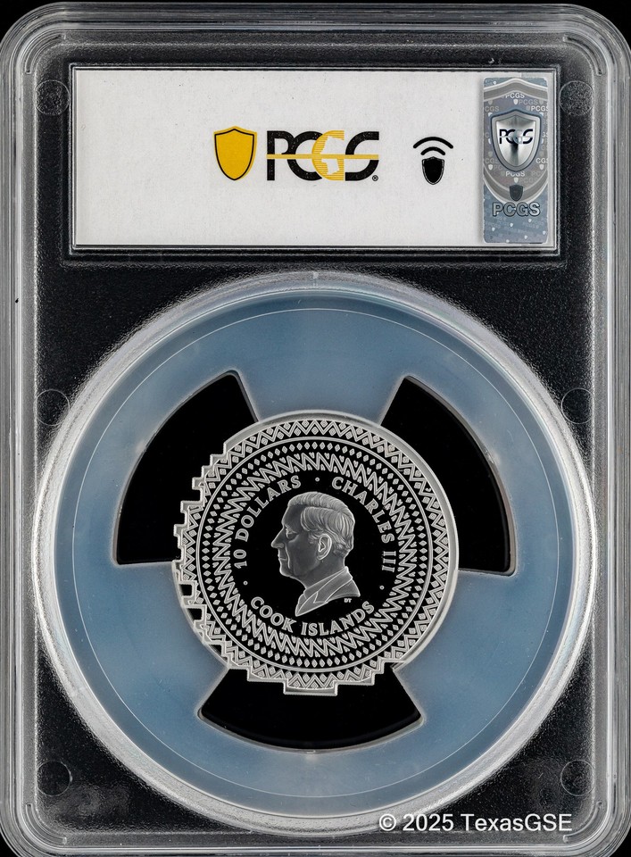 2025 Cook Islands Silver 2oz $10 Reconstruction - Gorilla PCGS PR70 ...