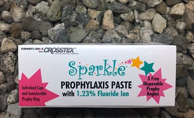 200 x Sparkle Prophy Paste COARSE ASSORTED (Crosstex) #UPCA Exp. 10 ...