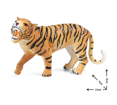 5.9nch/15cm Tiger PVC Toy Animal Figure Doll Kids Gift | eBay