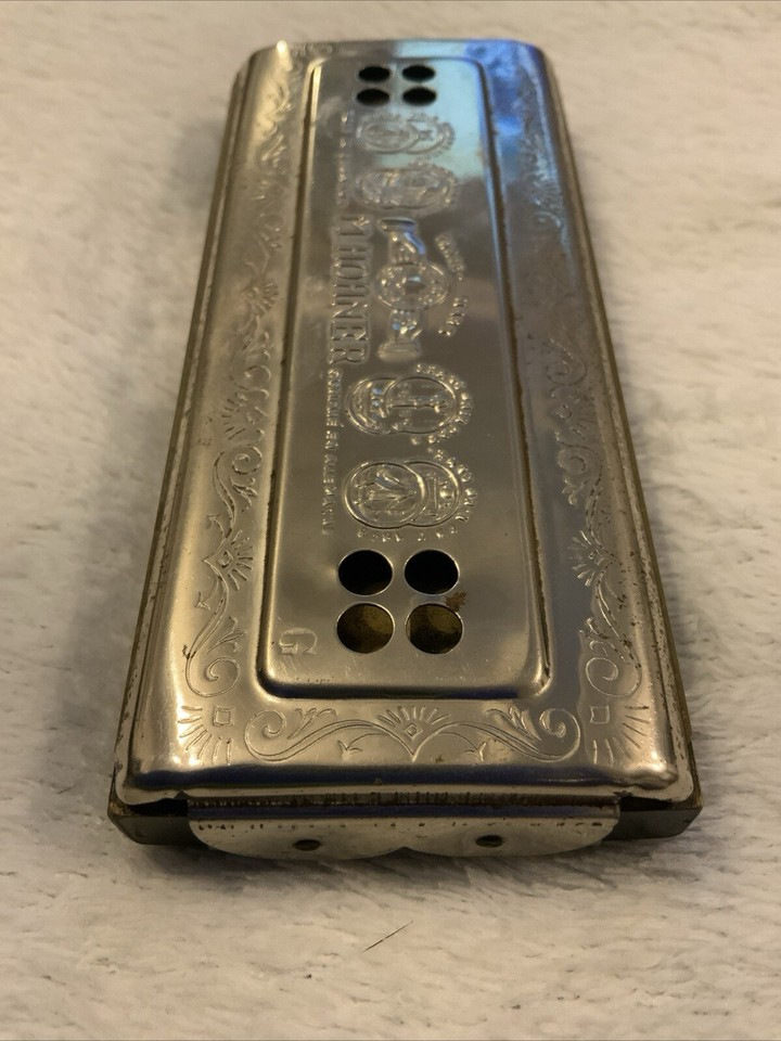 M. Horner. ECHO Bell Metal Reeds. Vintage Harmonica | eBay UK