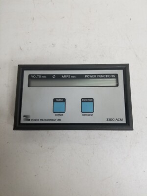 Power Measurement 3300ACM Digital Power Meter Display Module | eBay