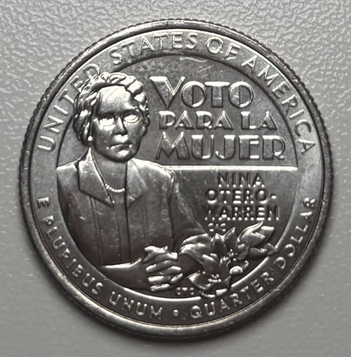 2022-D Voto Para La Mujer Quarter RARE Mint Error | Circulated ...