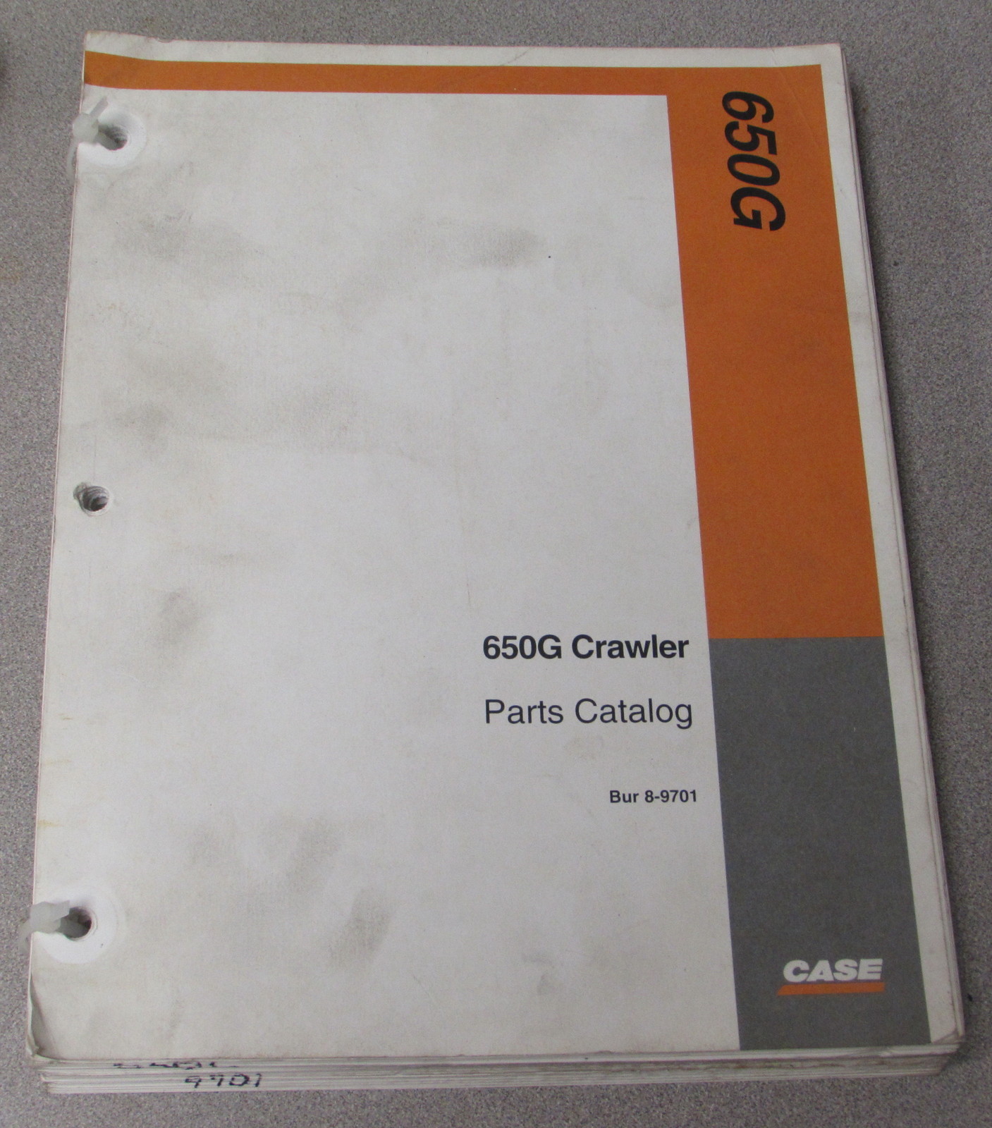 Case 650G Crawler Tractor Parts Manual Catalog 8-9701 1996 | eBay
