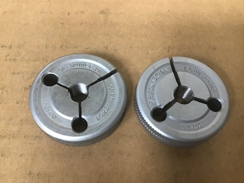 3/8 -32 UNEF-2A HEMCO RING THREAD GAGE’s GO-PD .3537 NO-GO PD .3503 | eBay