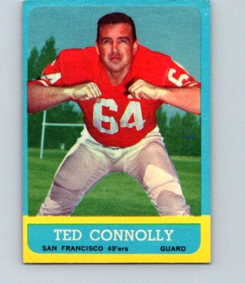 1963 TOPPS FOOTBALL #139 TED CONNELLY NRMT KS | eBay