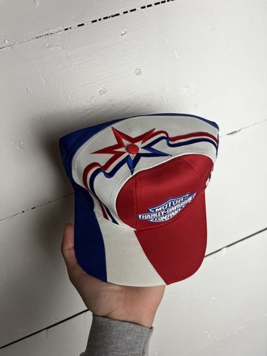 VTG 90’s Harley Davidson Made In USA Red/White/Blue Stitched Star SnapBack Hat | eBay