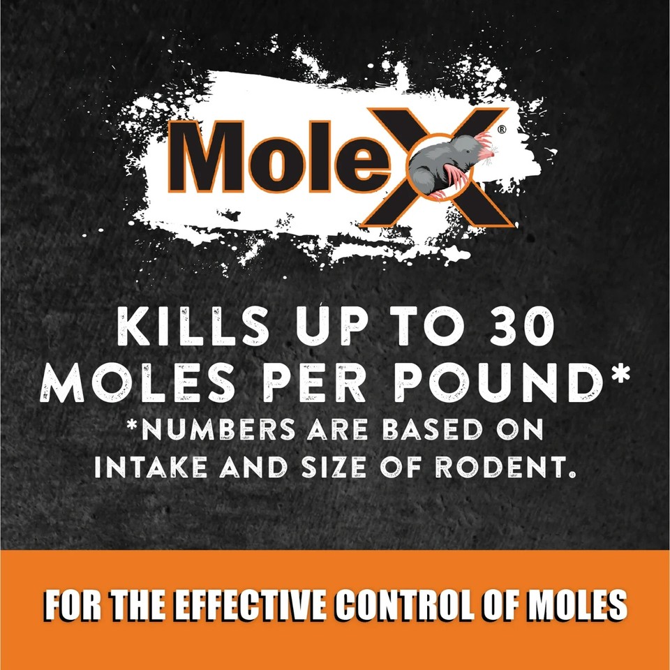 MoleX, Safely Eliminate All Species of Moles - 8oz Bag EcoClear Products | eBay
