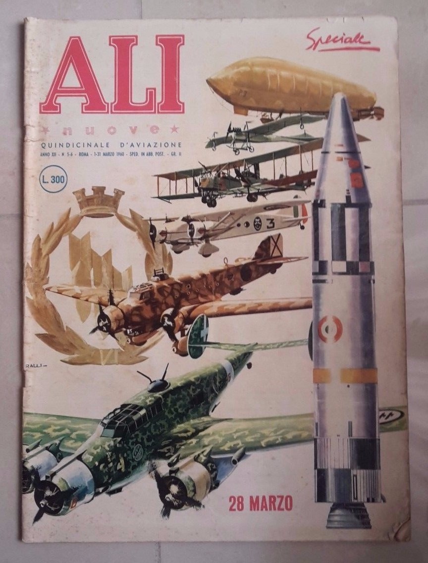 RIVISTA ALI NUOVE ILLUSTRATA AVIAZIONE AERONAUTICA AEREO 1960 | eBay.de