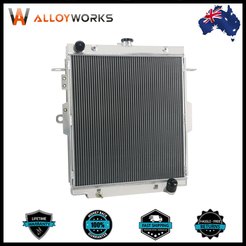 NEW 3Row Radiator for 2001-2007 TOYOTA Land Cruiser Hzj78 Hzj79 1Hz 4 ...