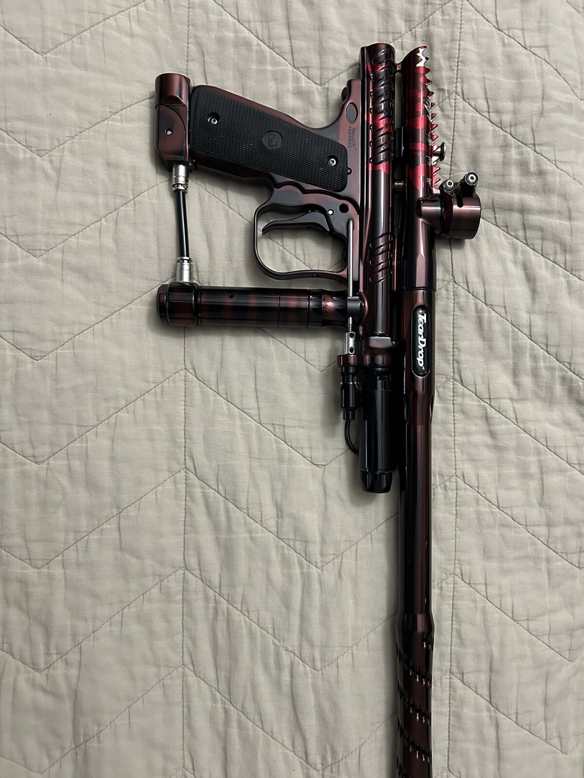 RJ Paintball RIPSAW Shocktech Inception Designs AKA Freak Autococker ...