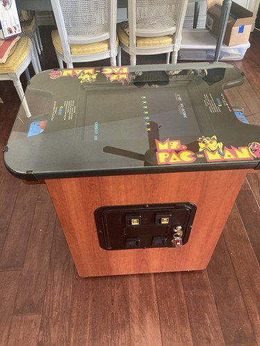 MS PAC-MAN ARCADE MACHINE COCKTAIL TABLE | eBay