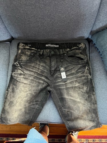 Brand New With Tags Affliction Men’s Jeans. Size 36/32. | eBay