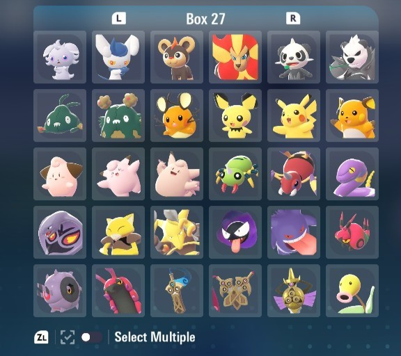 Choose Any 10 Pokemon For Pokédex Pokémon Legends Z-A Pokedex Shiny ...