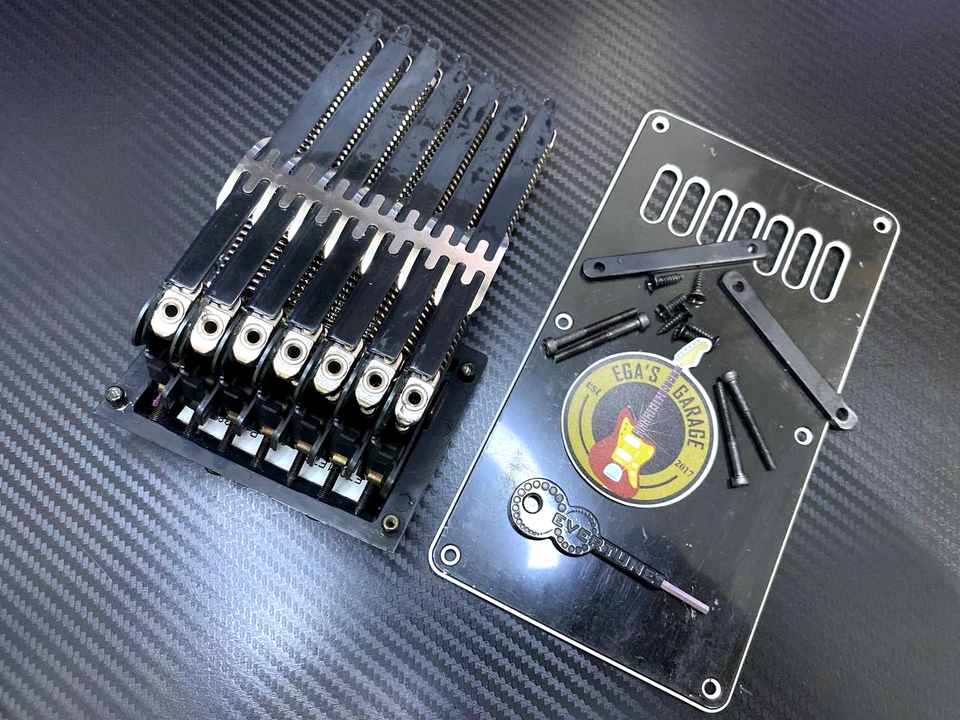 Evertune F Model 7 String Guitar Bridge Black | DHL Express Included ...