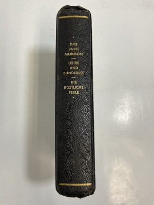 Das Buch Mormon Lehre Und Dis Köstliche Pearle Book Of Mormon In German ...