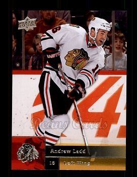 2009 Upper Deck #358 Andrew Ladd Blackhawks 8 - NM/MT | eBay
