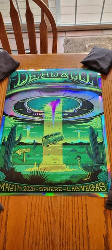 Dead & Company Sphere Poster May 17 Jim Mazza 18”x24” *FOIL* SOLD OUT ...