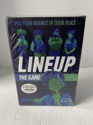 Lineup the Game - Cut Games Complete - Card Game - BRAND NEW - FACTORY ...