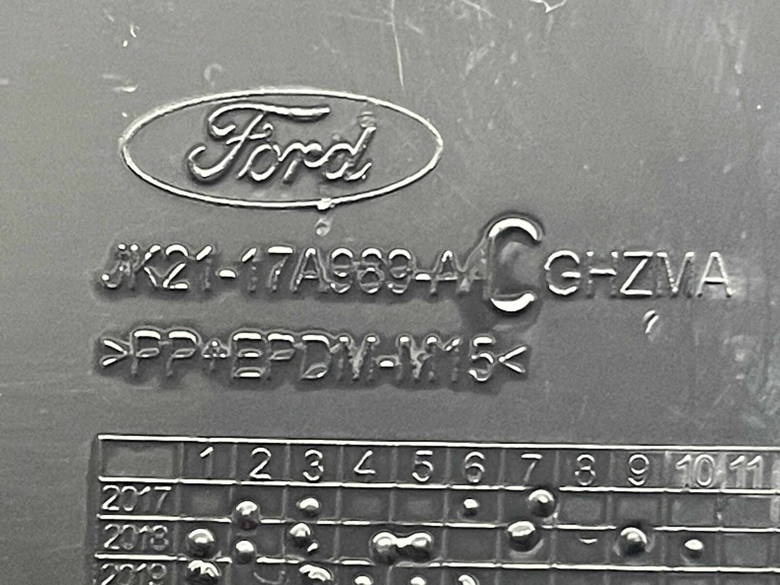 Genuine Ford TRANSIT 2019 Front Tow Eye Cover 2333233 for sale online ...