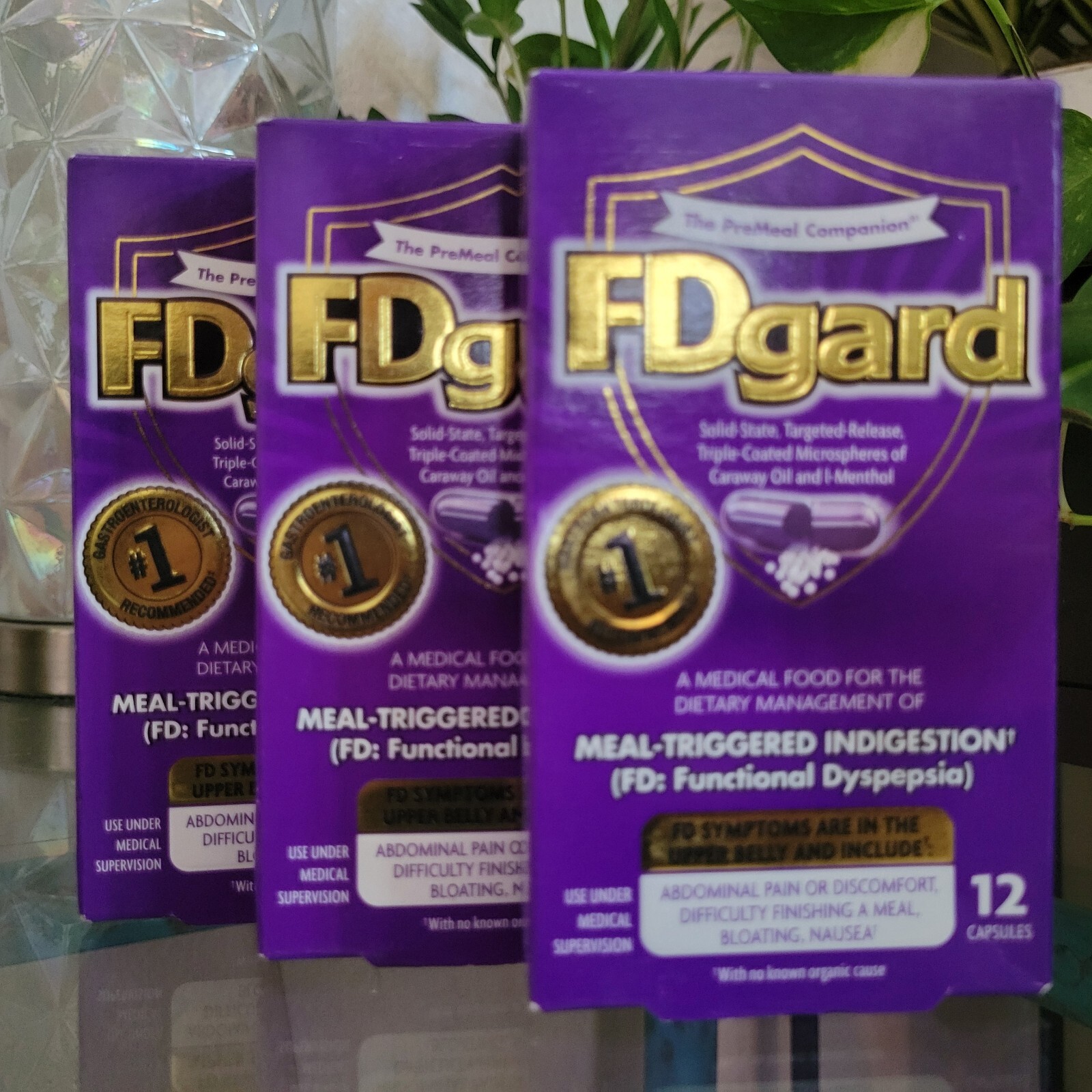 3x FDgard Dietary Management Functional Meal Teiggered Indigestion ...