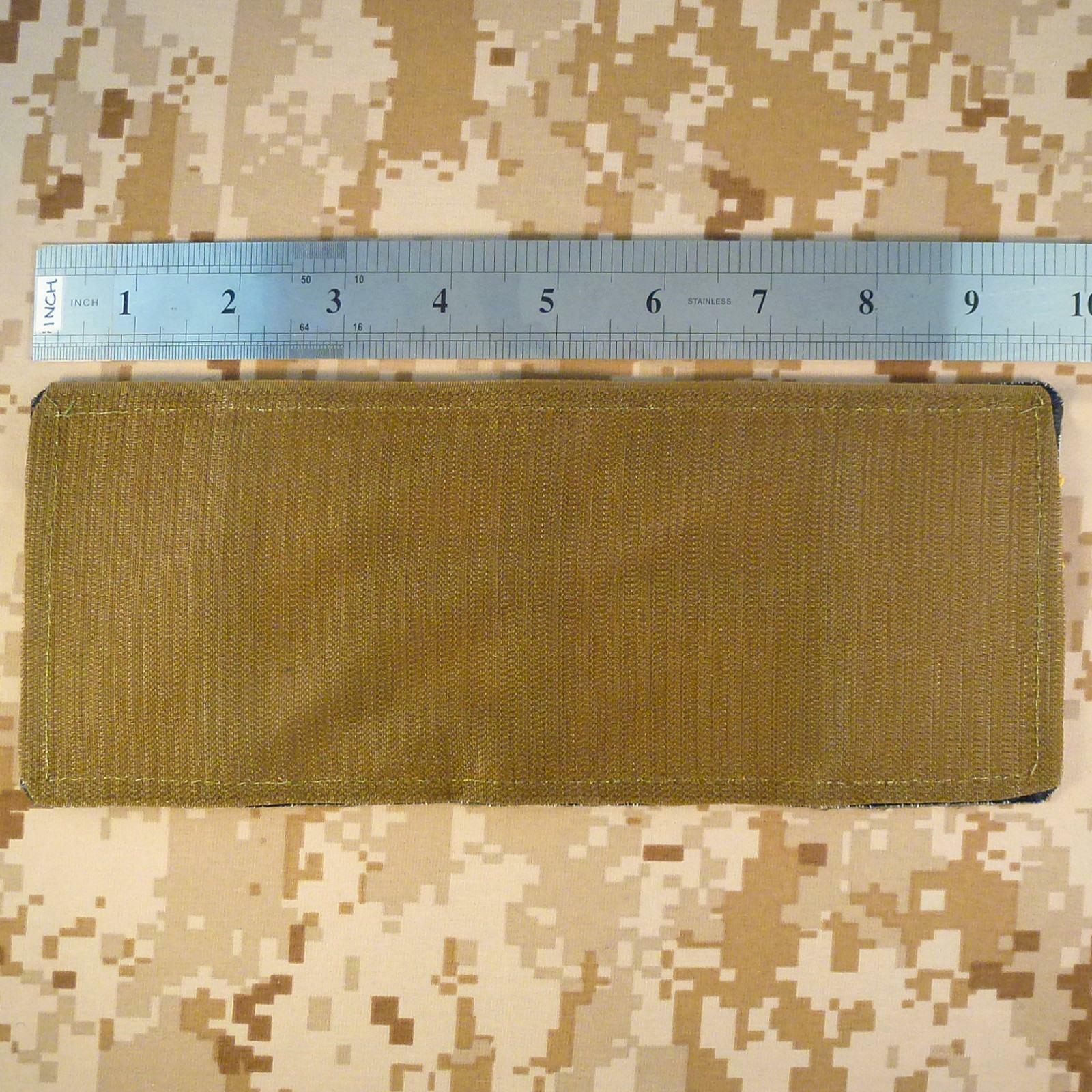 FBI large XL 10x4 inch olive drab OD embroidery SWAT federal 25x10cm ...