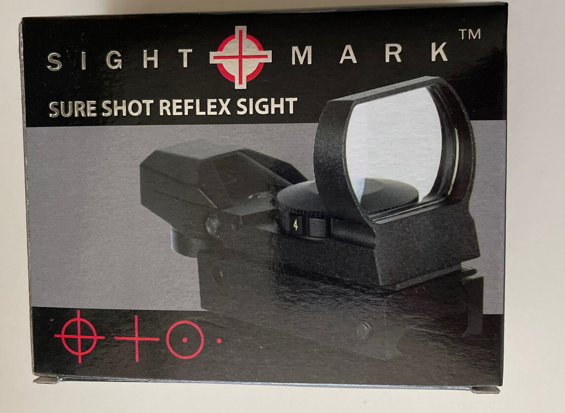 Sightmark SM13003B Black Sure Shot Reflex Sight 4 Illuminated Reticles ...