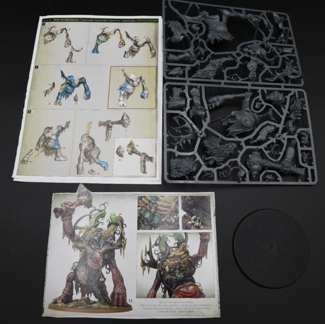 Warhammer AoS Gloomspite Gitz Trugg the Troggoth King No Box | eBay