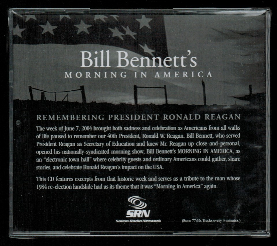 Vintage Historic CD: Remembering President Ronald Reagan by Bill ...