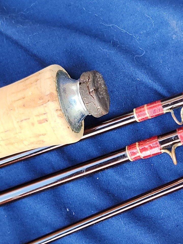 Vtg Used NFT Fresh Water Combination Rod BC-251 Fishing Rod With Case ...