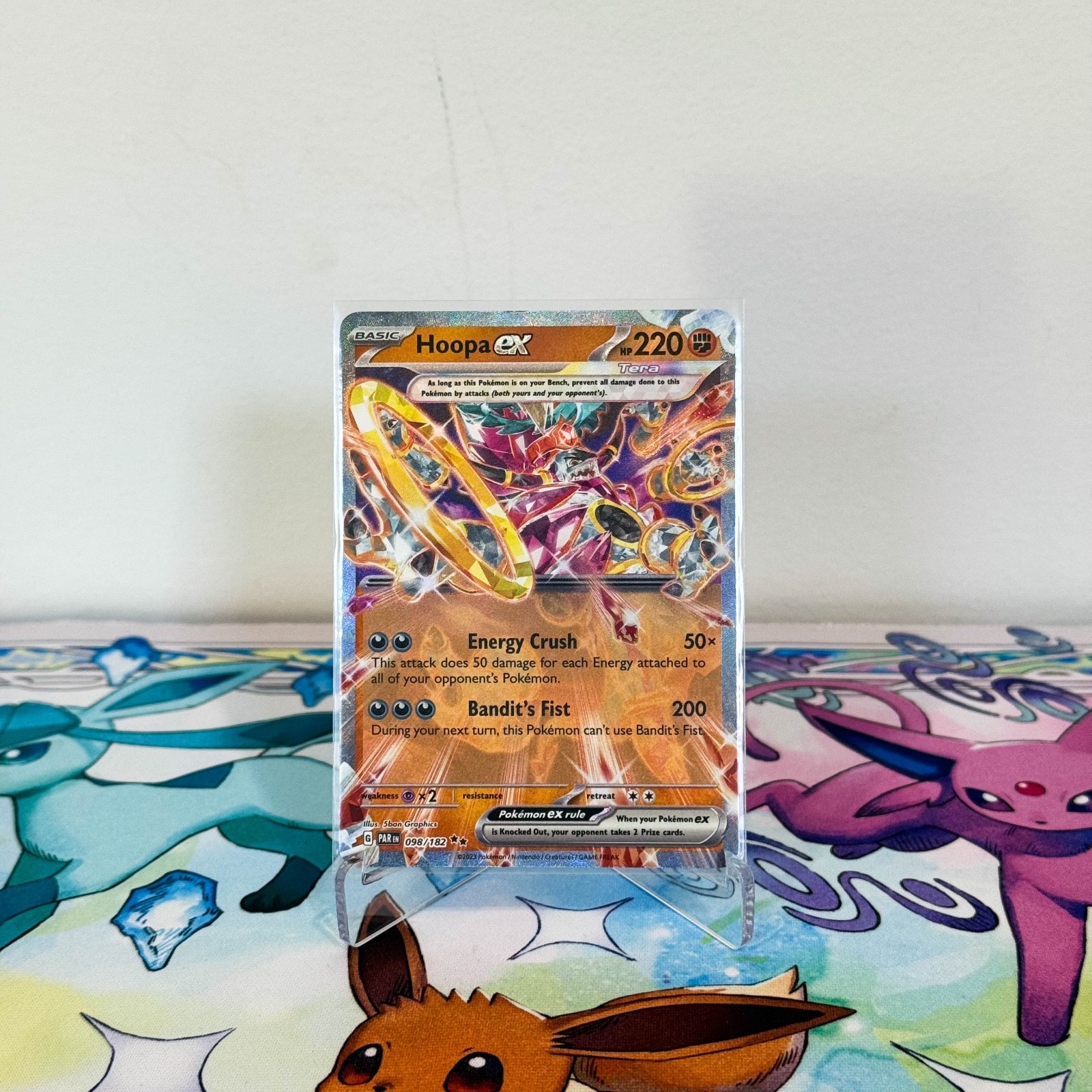 Pokémon TCG: Paradox Rift - Hoopa EX 098/182 | eBay Australia