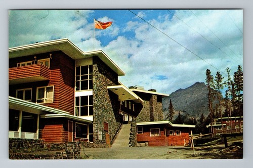 Banff-Alberta, Main Building Banff School Fine Arts, Vintage Postcard ...