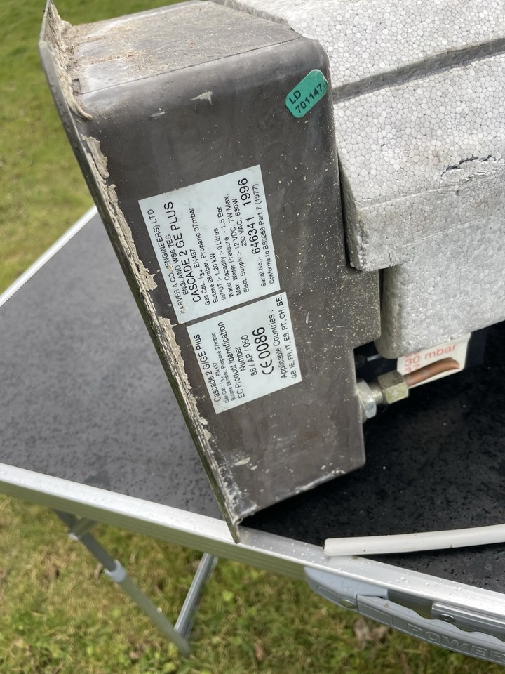 Carver Cascade 2 GE Water Heater, Mains Only, Good Condition | eBay UK