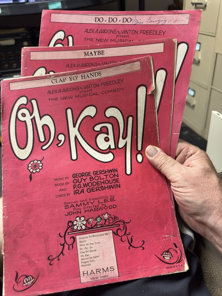 1926 Gershwin Stage Musical OH, KAY! 3-Pack | eBay