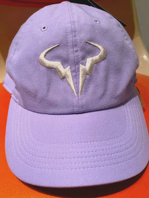 NIKE RAFA RAFAEL NADAL HAT CAP PURPLE LILAC LAVENDER BULL DRI-FIT ...