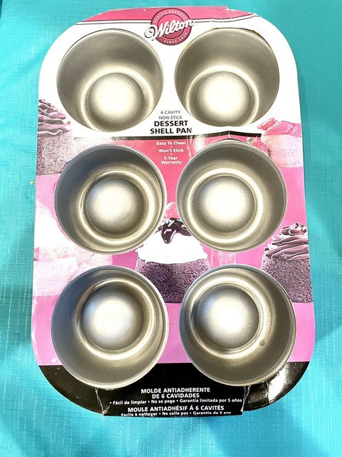 Wilton Dessert Shell Pan 6 Cavity Non-stick for sale online | eBay
