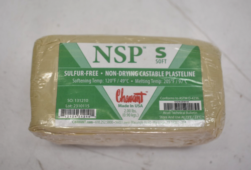 Chavant NSP Soft 2lb Sculpting Clay Beige Sulfur Free Castable ...