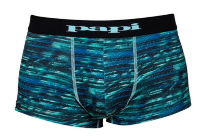 PAPI Men's Micro Fiber Trunk, Aqua Glitch Print [ L] | eBay