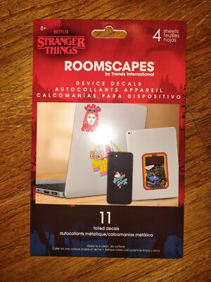 Netflix | Stranger Things | Roomscapes | Device Decals Set (11 Total ...
