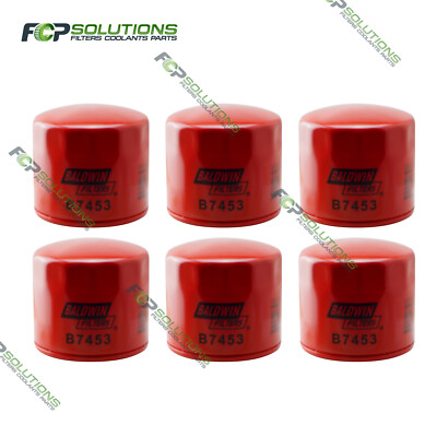 BALDWIN 6 X B7453 Lube Filter - Interchange JX0707, JX0706P, JX0805A2 ...
