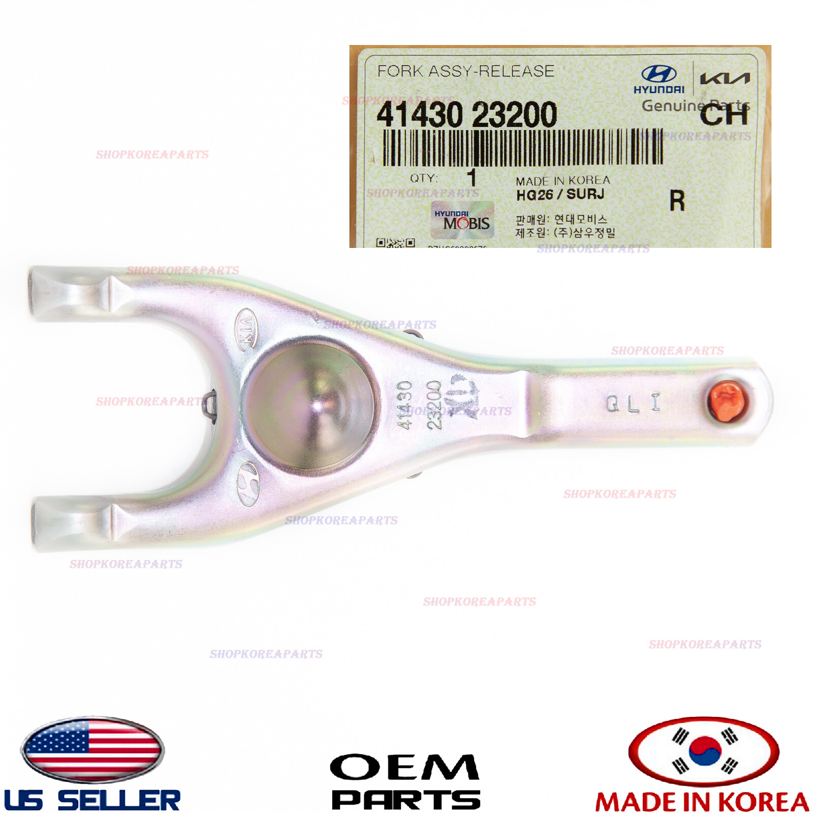 Genuine OEM Clutch Release Arm for Hyundai 4143023200 for sale online ...