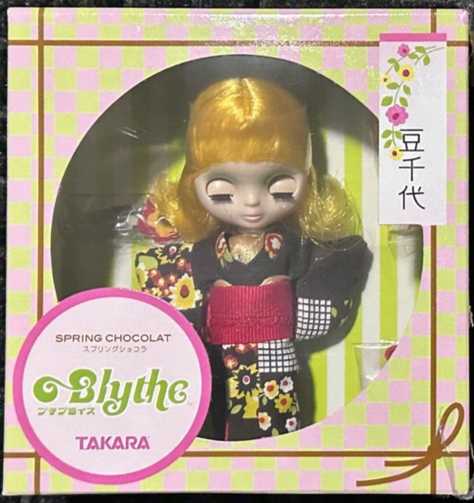 Petite Blythe CWC Spring Chocolat 4" Mini Fashion Doll Hasbro Japan New ...