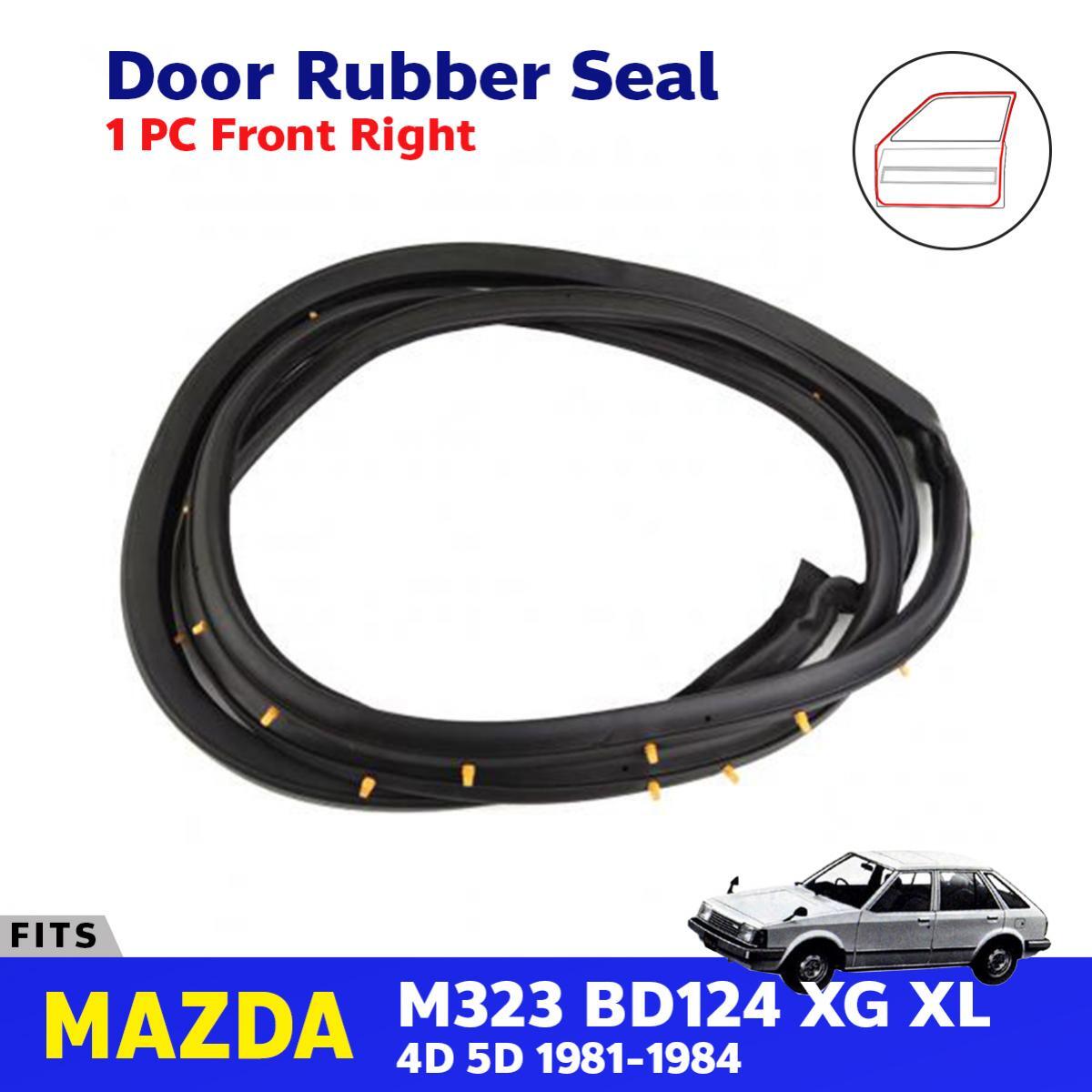 For Mazda M323 XG XL BD124 1981-84 Door Rubber Seal Weatherstrip Front ...