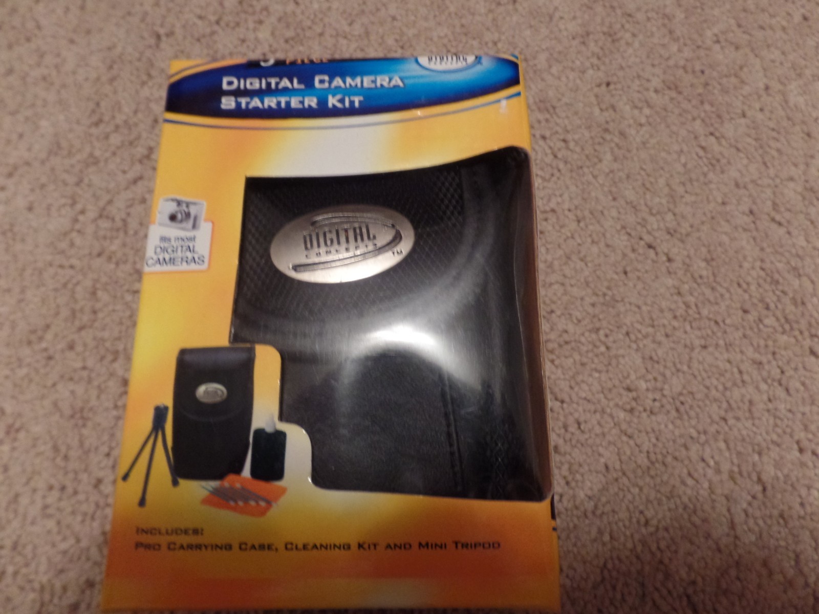 Sakar Digital Camera Starter Kit | 3 Piece | Black | Universal ...