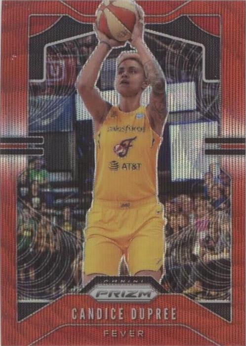 2020 Panini Prizm WNBA - Candice Dupree #62 Ruby Wave Prizm for sale ...
