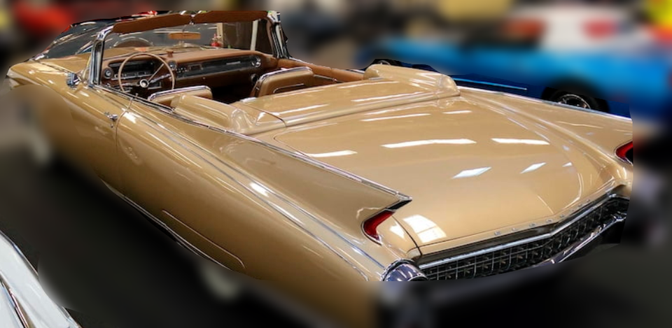 59-60 Cadillac Eldorado Biarritz Convertible Parade Boot * NEW REPRO ...