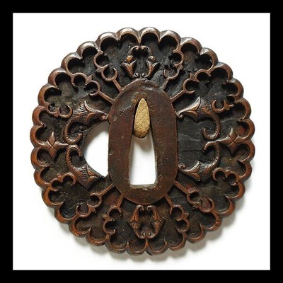 Tsuba - Tsuba Of Katana Flower