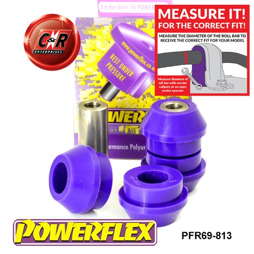 Powerflex Rr ARB Link Rod To LowArm Bushes Fits Impreza GR 02/08-12/10 ...