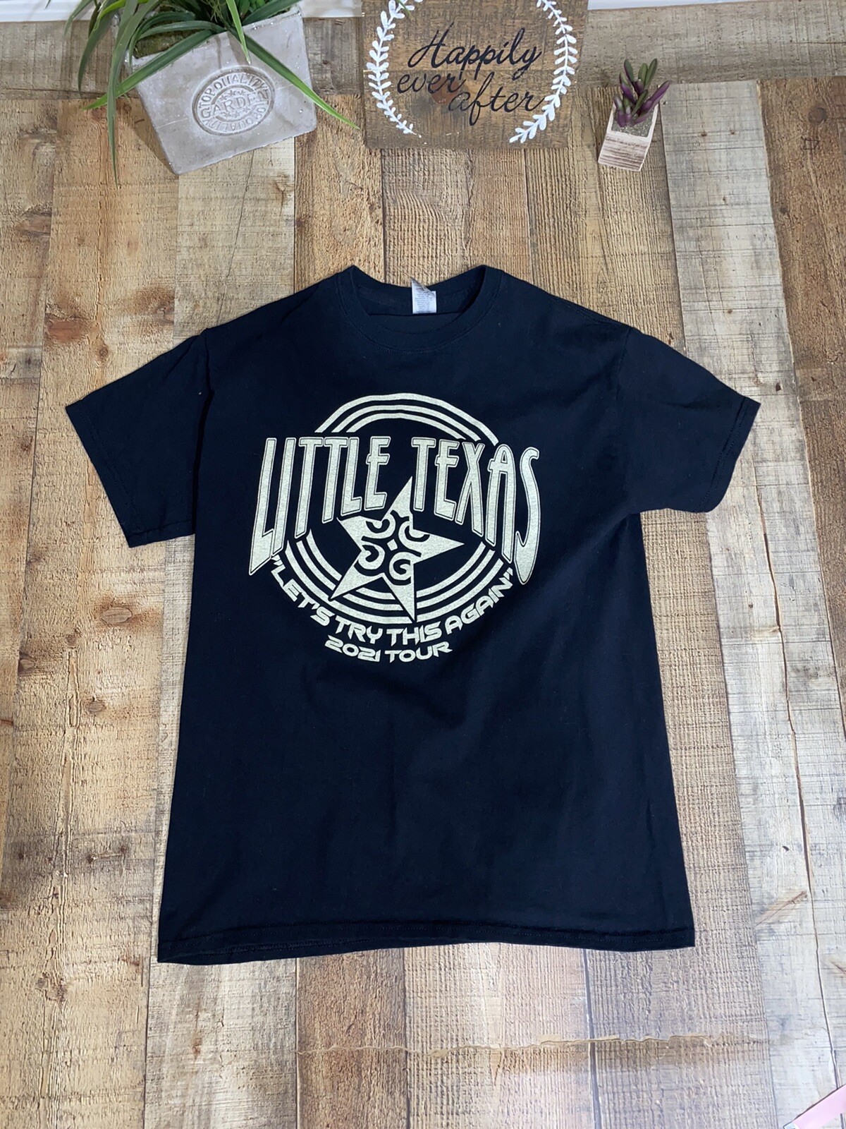 Little Texas Country Music 2021 Tour T-Shirt Size M - Gem