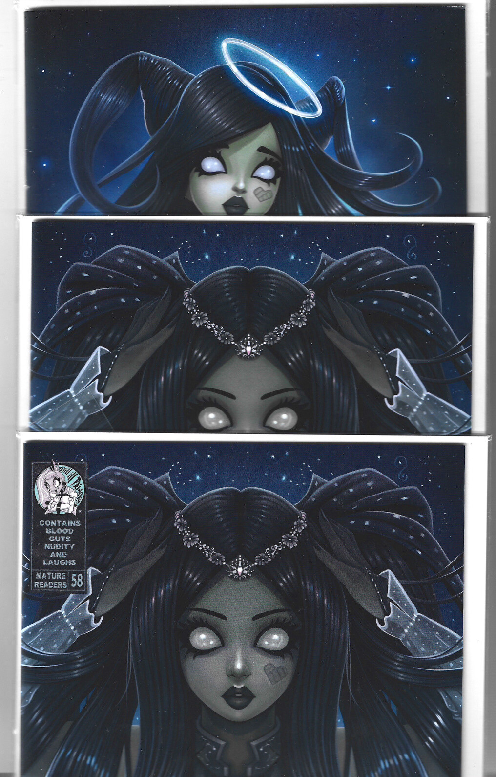 Zombie Tramp #58 Michael McComb Dark Angel Kickstarter 3 Book Set NM ...